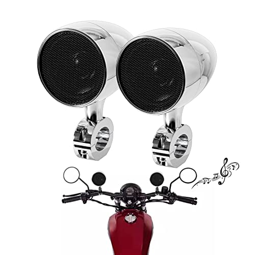 INNOGLOW Motorcycle Speakers Bluetooth Waterproof Stereo Sound System 3 ...
