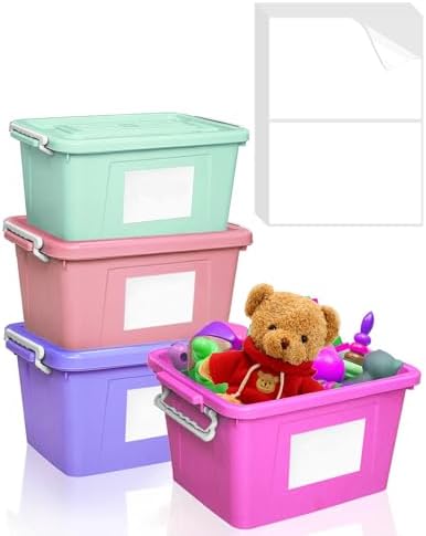 Amazon.com : HABGP Labels for Storage Bins, Matte Removable Storage Bin ...
