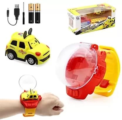 MOROVIK 2.4 GHz Speed UP Car Cartoon Mini Watch Car Toy, USB ...