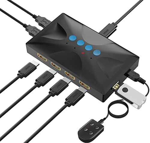 Top 10 Best 4 Port Kvm Switch : Reviews & Buying Guide - Katynel