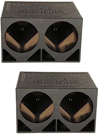 Amazon.com: Q Power QBOMB12TB Dual 12-Inch Triangle Ported Subwoofer ...