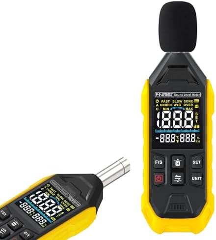 Amazon.com: Noise Decibel Meter, Gedaye Digital Sound Level Meter ...