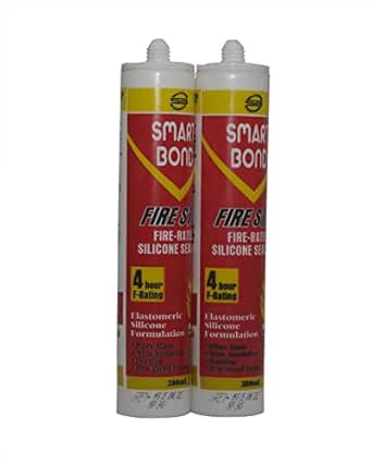 Smart Bond Fire Stop Silicone Sealants - 280ml (pack of 1) : Amazon.in ...
