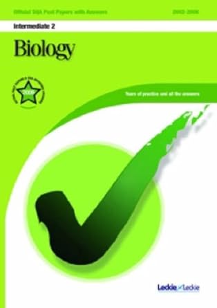 Biology Intermediate 2 SQA Past Papers : Amazon.fr: Livres