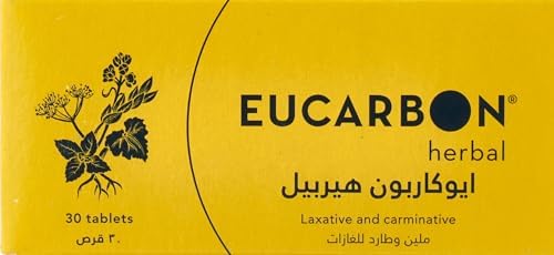 Eucarbon Herbal Tablet for Gases and Flatulence 30-Piece : Buy Online ...