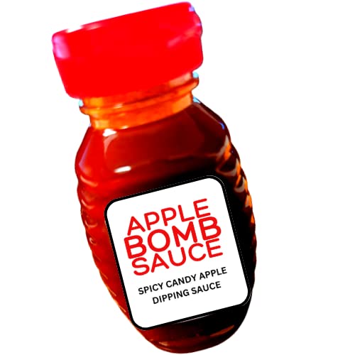 Amazon.com : Apple Bomb Sauce, 8 oz Spicy Candy Apple Dipping Sauce ...
