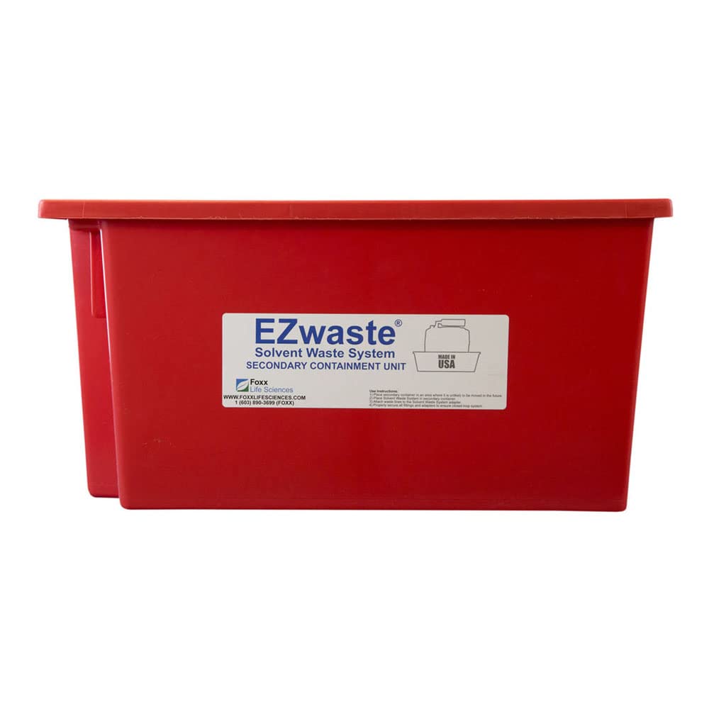 EZwaste Secondary Container Spill Basin, Safety Tray for 10L-20L (2.5 ...