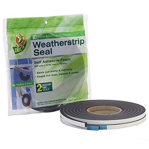 Snapklik.com : Duck Brand Self Adhesive Foam Weatherstrip Seal For ...