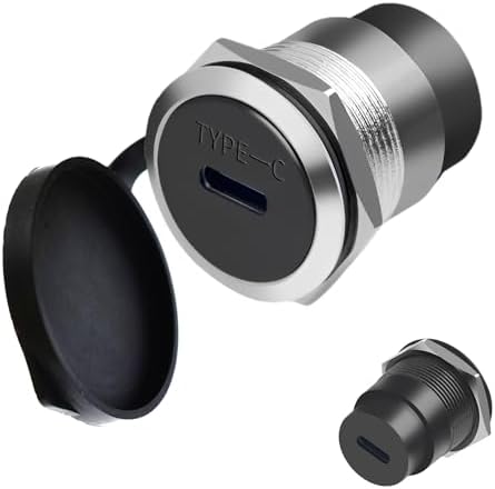 Amazon.com: YiKaiEn USB-C 3.1 Panel Mount Adapter - Threaded Fixed ...