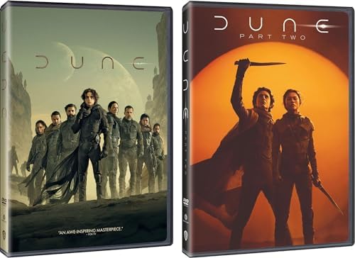 Amazon.com: Dune 2 Movie Collection: Dune Part 1 and Dune Part 2 DVD ...