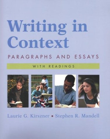 Amazon.com: Writing in Context: Paragraphs and Essays with Readings ...