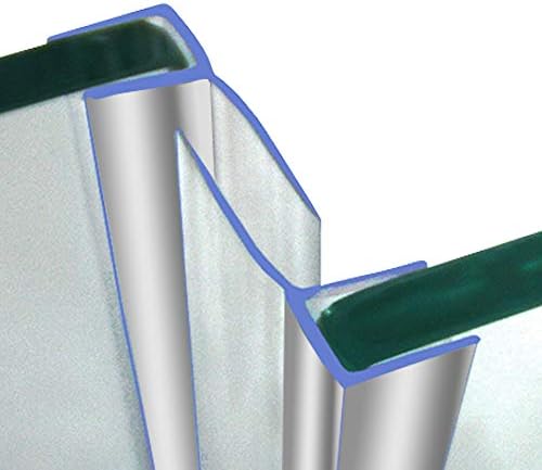 Shower Seal for Screens, Doors or Panels | Fits 4, 5 or 6mm Glass ...