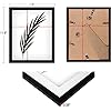 Amazon.com: NAOKBOEE 7x11 Picture Frame in Black, Photo Frames with ...
