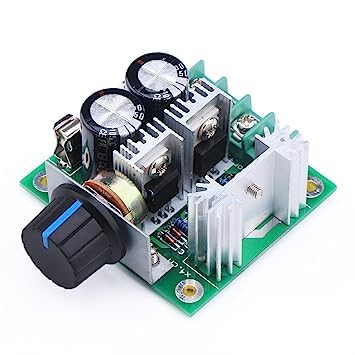 10A PWM DC Motor Speed Controller Module with Reverse Polarity ...