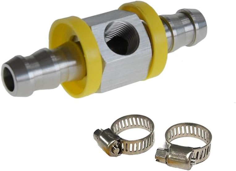 Amazon.com: Stainless Steel 3/8” Fuel Line Fuel Pressure Barbed Push ...