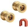 Amazon.com: QuickFitting 1 Inch Straight Coupling, Push to Connect ...