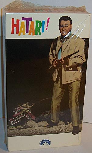 Amazon.com: Hatari! - 2 Factory Sealed VHS Tapes - 1961 : John Wayne ...