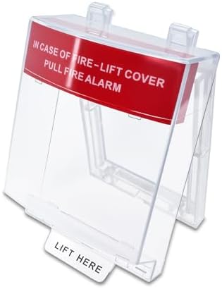 Amazon.com: Fire Alarm Cover– Protective Clear Polycarbonate Shield for ...