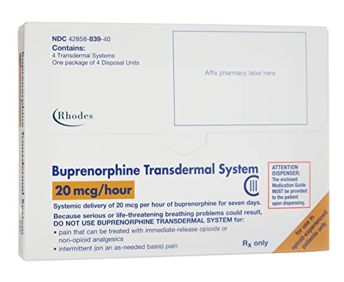 Amazon Pharmacy: Buprenorphine (Generic for BuTrans, Transdermal System)