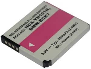 PowerSmart® 3.6V 800mAh Replacement Camcorder Battery for PANASONIC DMW ...