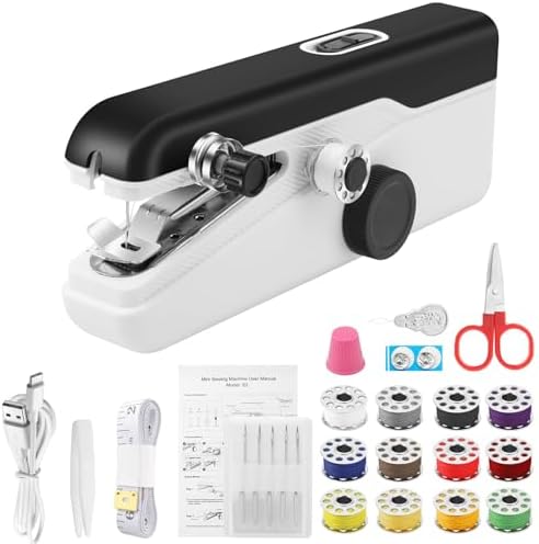 JML Magic Stitch Handheld Sewing Machine - Compact & Portable for On ...
