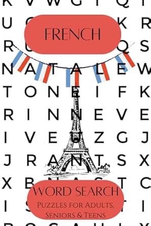 Amazon.com: French Word Search Puzzle Book: Word Searches with Easy to ...