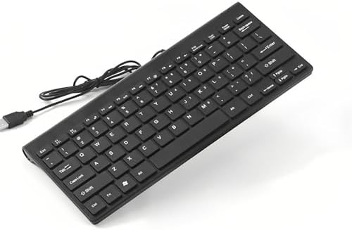 Super Mini Wired Keyboard, MCSaite Full Size 78 Keys Keypad Small ...