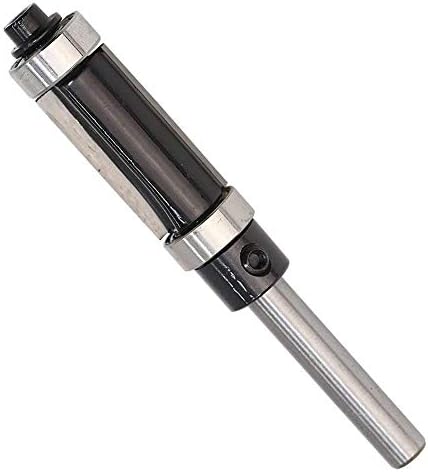 Gasea 1/4" Shank Top & Bottom Bearing Flush Trim Router Bit Woodworking ...