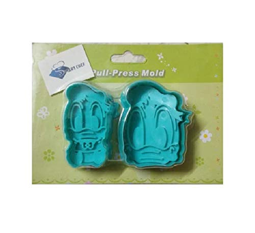 Buy S.Han Plastic Fondant Donald -Duck Shape Chocolate Mould 2 Pcs Set ...