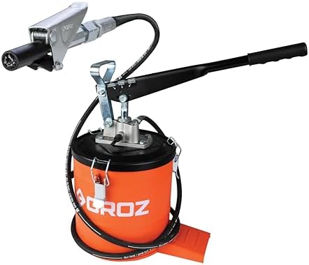 Groz Rotary Barrel Pump with Dual Direction Operation Rugged Body Flow ...