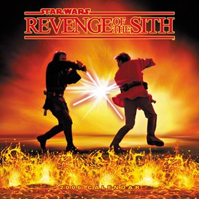 Amazon.co.jp: Official Star Wars: Revenge of the Sith Calendar : 文房具・オフィス用品