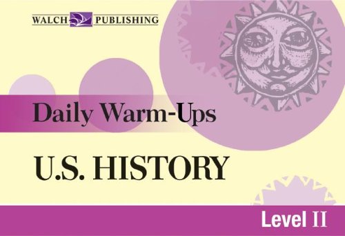 Daily Warm-Ups: U.S. History Level 2: J. Weston Walch: 9780825143465 ...