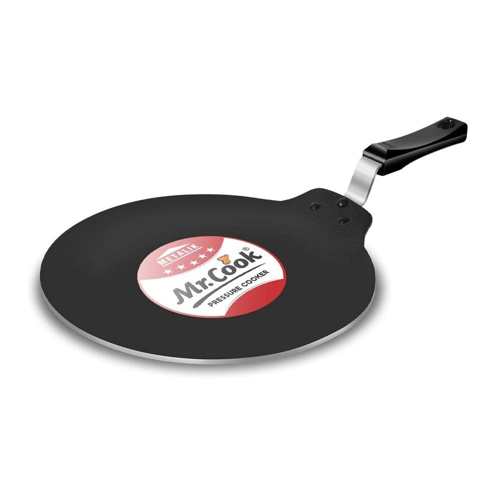 Buy Mr Cook by United Metalik Induction Base Non-Stick Dosa Tawa ...