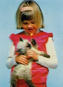 Amazon.com: 3D Lenticular Postcard-Girl W/CAT: Prints: Posters & Prints