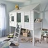 Noa and Nani Christopher Treehouse Midsleeper Bed with Hans Windows in ...