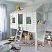 Noa and Nani - Christopher Treehouse Midsleeper Cabin Bed - (White ...
