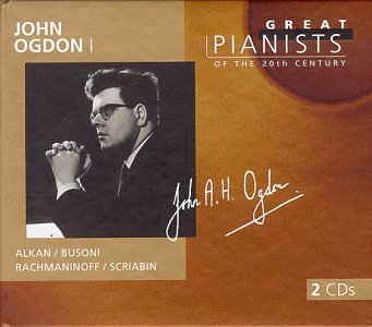 John Ogdon - John Ogdon I: Great Pianists of the 20th Century, Vol. 72 ...
