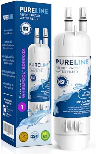 Amazon.com: Pureline EDR1RXD1 Water Filter Replacement for Everydrop ...