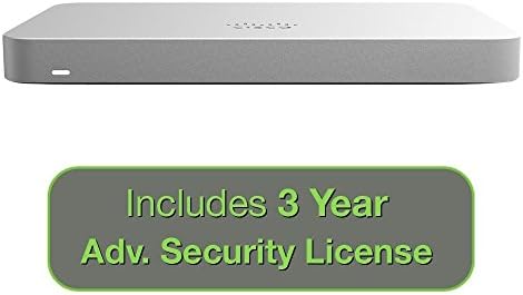 Amazon.com: Cisco Meraki MX65 Small Branch Security Appliance, 250Mbps ...