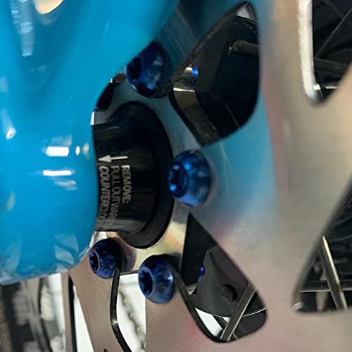 Snapklik.com : Corki Titanium Bike Screw M5 X 10mm Bicycle Disc Brakes ...