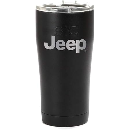 Amazon.com | Jeep Iconic Logo Tumbler: Tumblers & Water Glasses