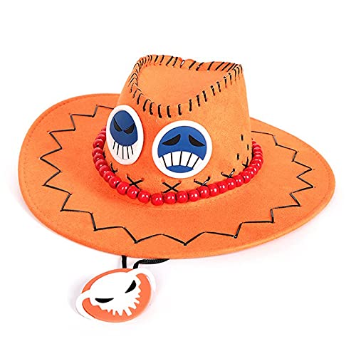 Buy One Piece Hat Anime ONE Piece Cosplay Hats Monkey D. Luffy Straw ...