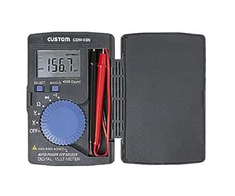 Amazon | カスタム デジタルマルチメーター JCSS校正 CDM-09N | オシロスコープ | 産業・研究開発用品 通販