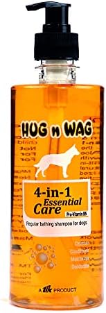 Buy Hug n Wag 4-in-1 Essential Care Shampoo for Dogs, 500 Milliliter Online at Low Prices in ...