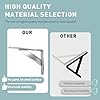 Amazon.com: Heavy Duty L Shelf Bracket 2 Pack - 10 Inch Floating Shelf ...