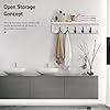 Amazon.com: Tatub 29'' Coat Rack Wall Mount with Shelf, Wood Wall Hooks ...