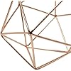 Amazon.com: 3D Geometric Himmeli Centerpiece & Hanging Ornament, Chrome ...
