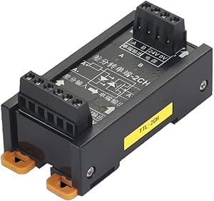 Amazon.com: Differential to Collector TTL-2CH servo Encoder Signal Converter 5V to 24V ...
