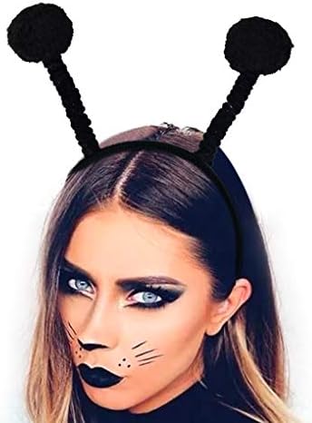 Amazon.com: obmwang 6 Pack Butterfly Antenna Headband Velvet Bug ...