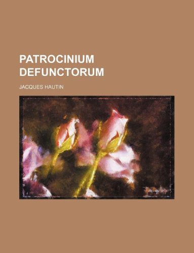 Patrocinium Defunctorum : Amazon.in: Books